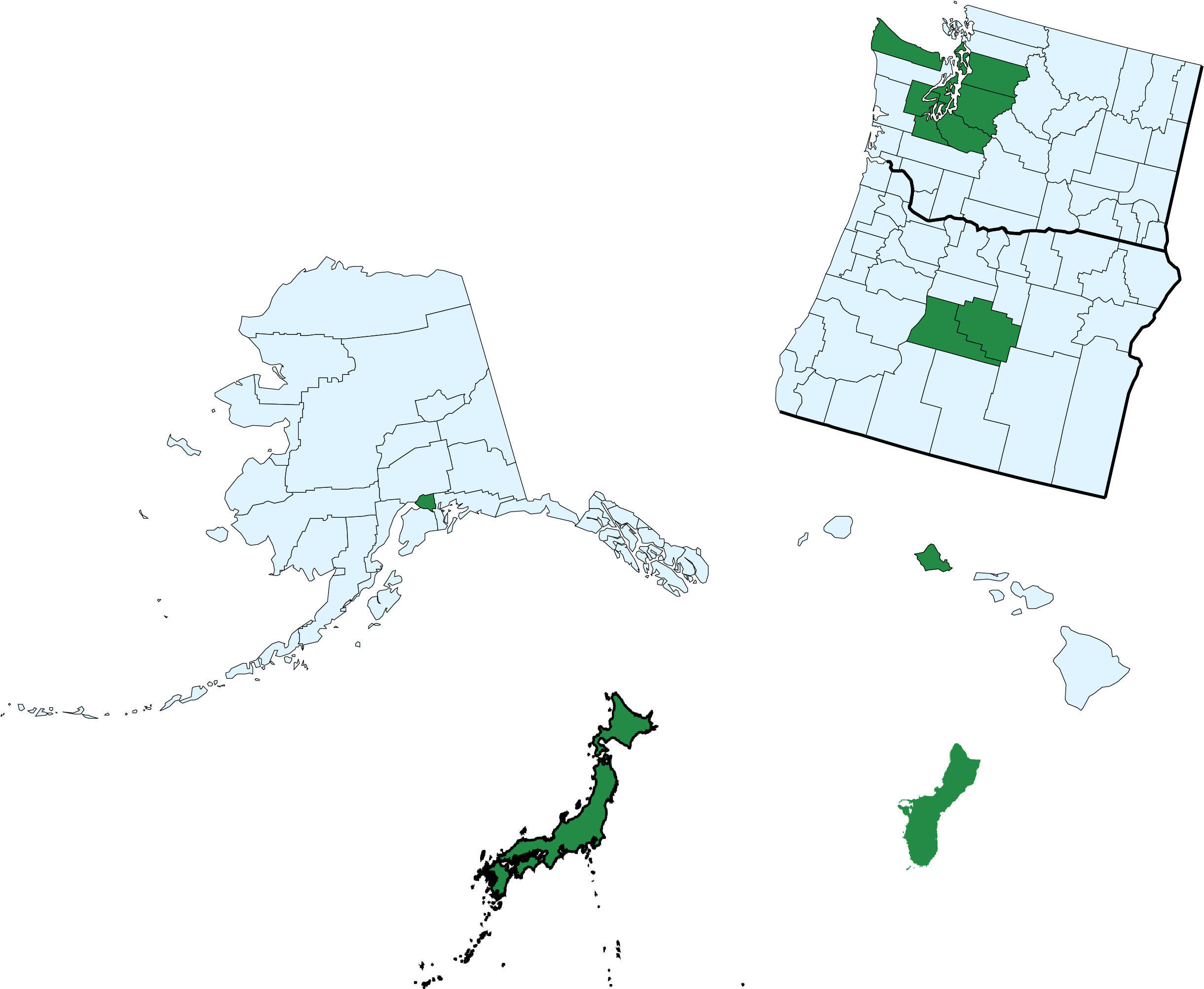 Navy Junior Reserve Officers Training Corps - Geographic Areas